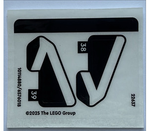 LEGO Sticker Sheet 2 for Set 42214 (10114880) | Brick Owl - LEGO ...