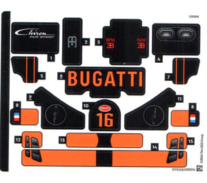 LEGO Sticker Sheet for Set 42222 (115268) | Brick Owl - LEGO Marketplace