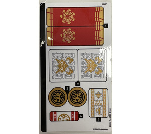 LEGO Sticker Sheet for Set 71818 (10108437) | Brick Owl