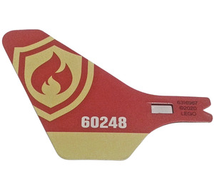 LEGO Tail Fin for Fire Helicopter (69609) | Brick Owl
