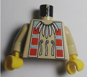LEGO Tan Minifig Torso (973) | Brick Owl - LEGO Marketplace
