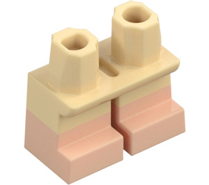 LEGO Tan Short Legs with Light Flesh Lower Legs (5963 / 37679) | Brick Owl