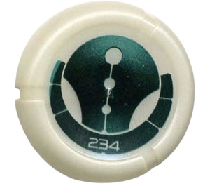 LEGO Technic Bionicle Weapon Throwing Disc with 234 Ga-Metru (32533 ...
