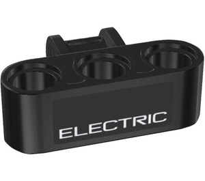 LEGO Technic Cross Block 3 x 2 (Axle/Triple Pin) with ‘ELECTRIC ...