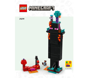 LEGO The Enderman Tower Set 21279 Instructions | Brick Owl - LEGO ...