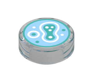 LEGO Tile 1 x 1 Round with Cell Culture in Petri Dish (35380 / 98461 ...