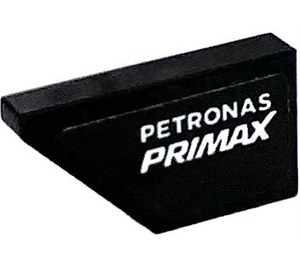 LEGO Tile 1 x 2 45° Angled Cut Left with Petronas Primax Sticker (5091 ...