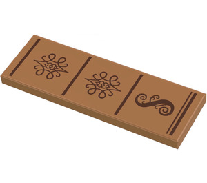 LEGO Tile 2 x 6 with Decorative Book Spine Sticker (69729) | Brick Owl ...