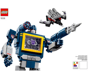 LEGO Transformers: Soundwave Set 10358 Instructions | Brick Owl - LEGO ...