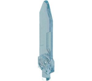 LEGO Transparent Blue Opal Sword Blade with Bar (23860) | Brick Owl