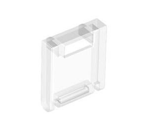 LEGO Transparent Container Box 2 x 2 x 2 Door with Slot (4346 / 30059 ...