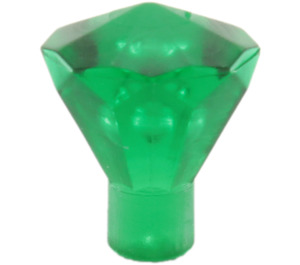 LEGO Transparent Green Diamond (28556 / 30153) | Brick Owl - LEGO ...