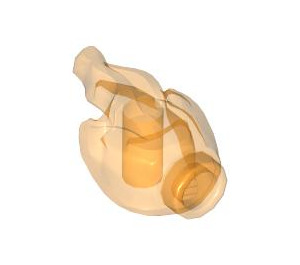 LEGO Transparent Orange Hand Flame with Bar (7910) | Brick Owl - LEGO ...