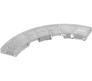 LEGO Transparent Tile 4 x 4 Curved Corner (3477 / 27507) | Brick Owl