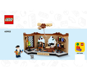 LEGO Tribute to Leonardo da Vinci Set 40902 Instructions | Brick Owl