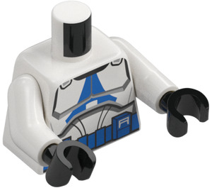 LEGO White 501st Officer Minifig Torso (973 / 76382) | Brick Owl