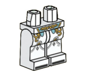 LEGO White Astrid Minifigure Hips and Legs (10970) | Brick Owl - LEGO ...