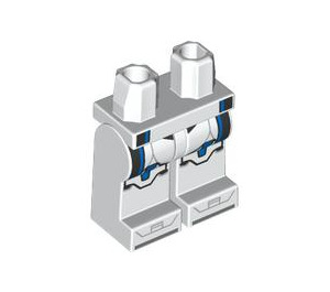 LEGO White Captain Rex Phase 2 with Rangefinder Minifigure Hips and ...