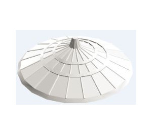 LEGO White Conical Asian Hat (24458 / 93059) | Brick Owl - LEGO Marketplace