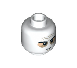LEGO White Darth Vader (75093) Minifigure Head (3626 / 21114) | Brick Owl