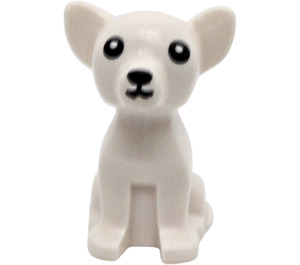 LEGO White Dog - Chihuahua (13368 / 101026) | Brick Owl - LEGO Marketplace