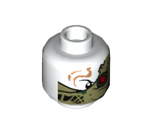 LEGO White Heavy Metal Minifigure Head (3626 / 38878) | Brick Owl ...