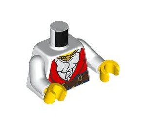 LEGO White Lady Anchor Minifig Torso (973 / 76382) | Brick Owl - LEGO ...