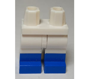 LEGO White Minifigure Hips and Legs with Blue Feet (3815 / 21019 ...