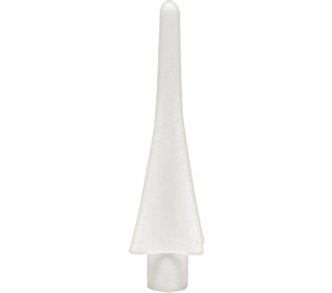 LEGO White Spear Tip with Fins (24482) | Brick Owl - LEGO Marketplace
