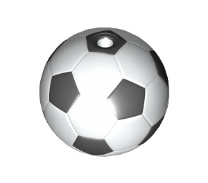 LEGO White Sports Ball with Black Pentagons (26562 / 101024) | Brick Owl