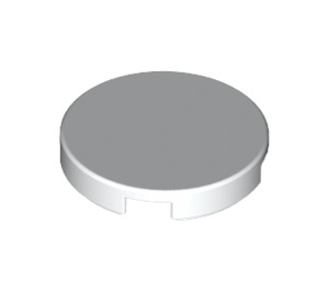 LEGO White Tile 2 x 2 Round with Bottom Stud Holder (14769) | Brick Owl ...