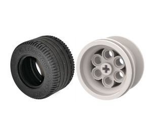LEGO White Wheel with Tyre | Brick Owl - LEGO Marketplace