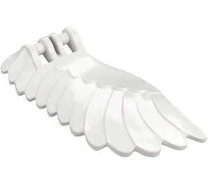 LEGO White Wing with Feathers (Left) (20313) | Brick Owl
