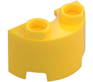 LEGO Yellow Cylinder 1 x 2 Half (7538 / 68013) | Brick Owl