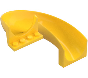 LEGO Yellow Slide 7 x 12 Curved 180 (11267) | Brick Owl