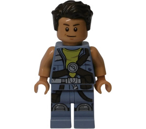 LEGO Zander with Sand Blue Jacket Minifigure | Brick Owl - LEGO Marketplace