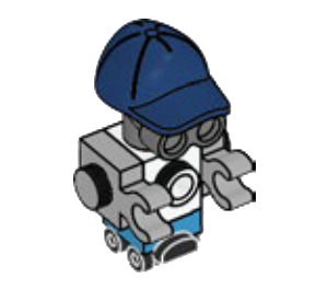 LEGO Zobo the Robot with Roller Skate and Cap Minifigure | Brick Owl