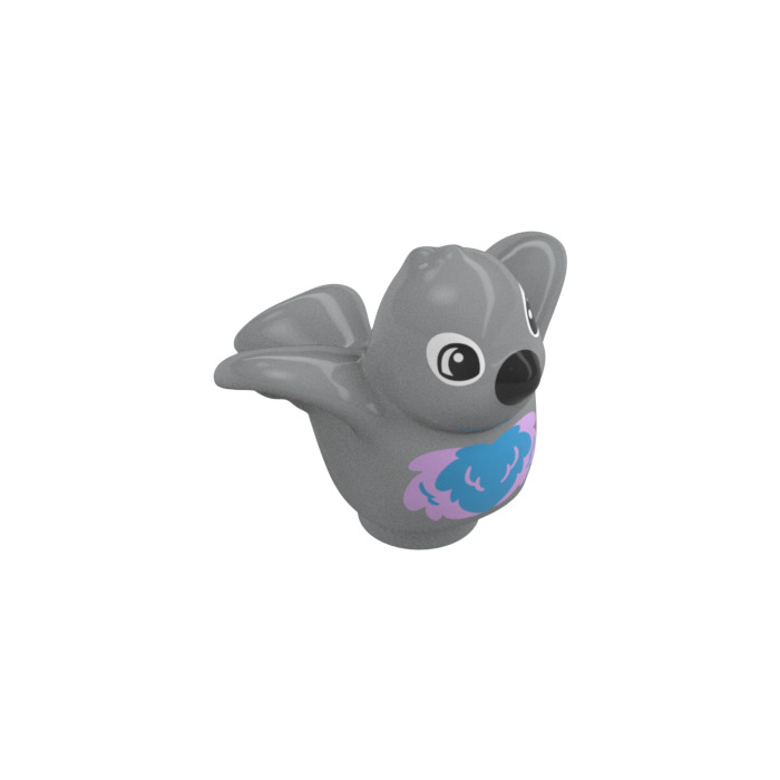 Duplo Bird with Blue and Pink Feathers (27370 / 107400) | Brick Owl ...