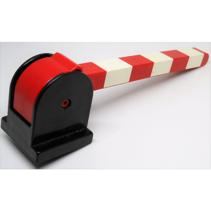 Duplo Black Train Level Crossing Gate Base Assembly | Brick Owl - LEGO ...