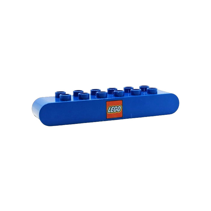 Duplo Brick 2 x 8 Rounded Ends with LEGO Logo (31214 / 83552) | Brick ...
