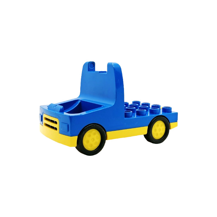 Duplo Blue Truck with 4 x 4 Flatbed Plate (75947) | Brick Owl - LEGO ...