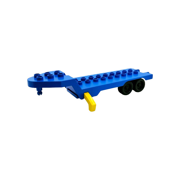 Duplo Blue Vehicle Semitrailer 4 x 14 with Yellow Support and Black ...