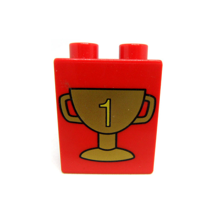 Duplo Brick 1 x 2 x 2 with Racing Trophy (4066 / 41177) | Brick Owl ...