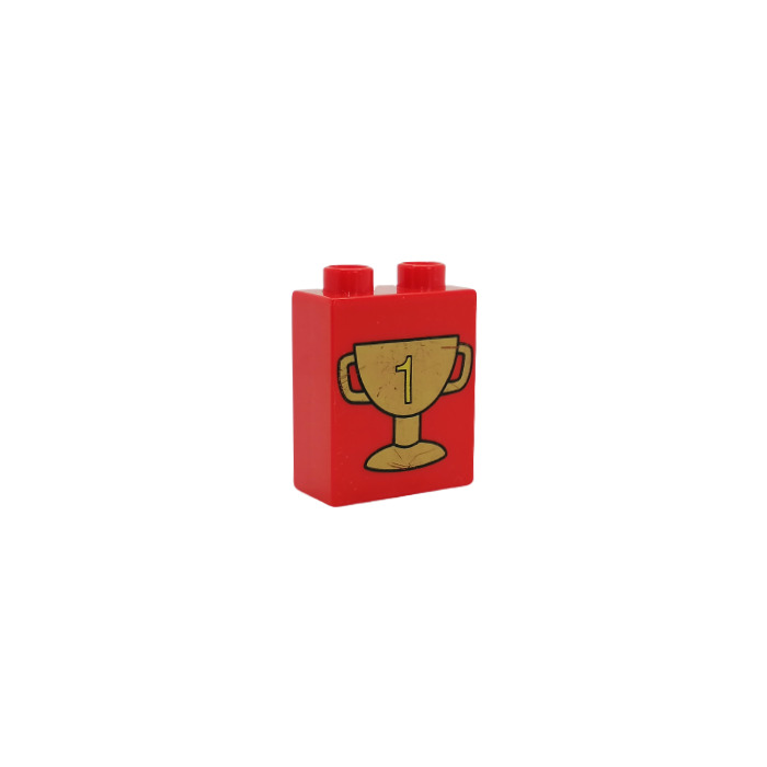 Duplo Brick 1 x 2 x 2 with Racing Trophy (4066 / 41177) | Brick Owl ...