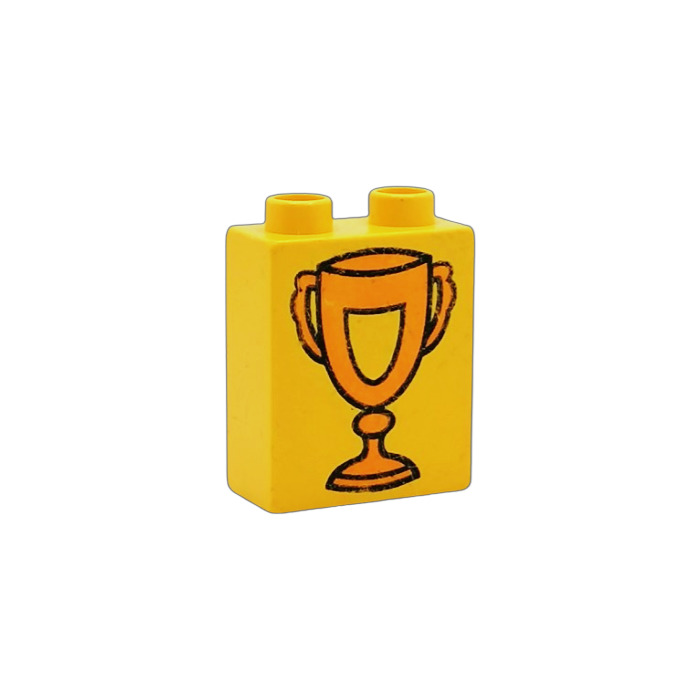 Duplo Brick 1 x 2 x 2 with Trophy (4066) | Brick Owl - LEGO Marketplace