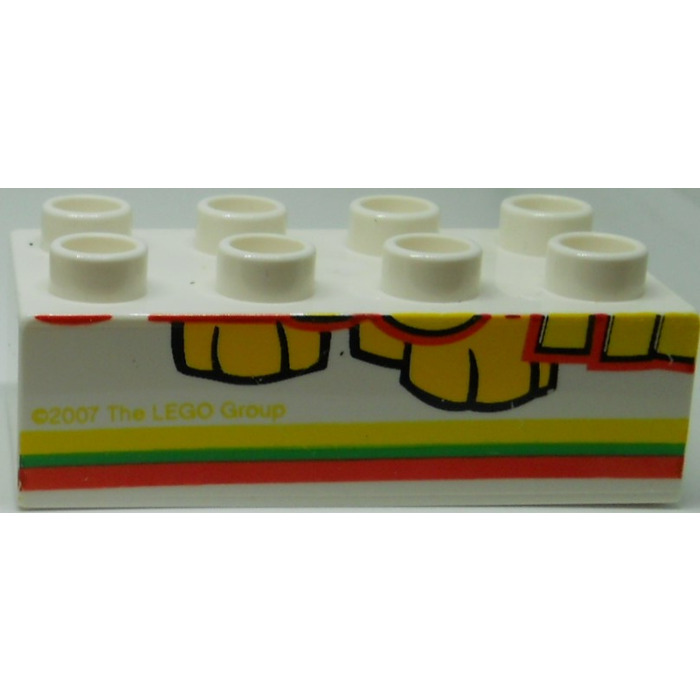 Duplo Brick 2 x 4 with Zoo Time Mosaic Section (3011) | Brick Owl ...