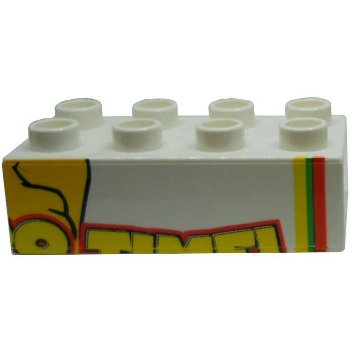 Duplo Brick 2 x 4 with Zoo Time Mosaic Section (3011) | Brick Owl ...
