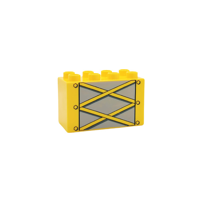 Duplo Brick 2 x 4 x 2 with Girders (31111 / 60826) | Brick Owl - LEGO ...