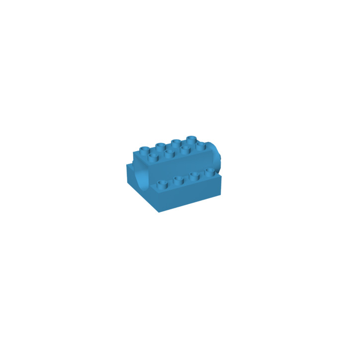 Duplo Brick 4 x 4 x 2 with Horizontal Rotation Pin (29141) | Brick Owl ...