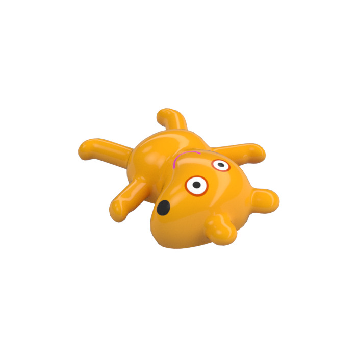 Duplo Bright Light Orange Pig Teddy Bear (111387) | Brick Owl